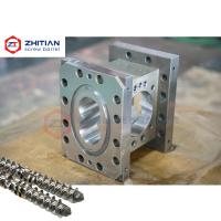 China Modular Twin Screw Extruder Barrel for Section-by-Section Replacement for sale
