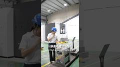 Twin screw extruder barrel, 304 stainless steel: a 1°C rise causes 17 microns expansion per meter.