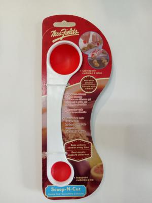 China FB195364 Silicone+PP easy-press scoop dough cutter for cookie for sale