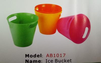 China FBAB1017 For wholesales eco-friendly pp plastic ice bucket with printing logo on for sale