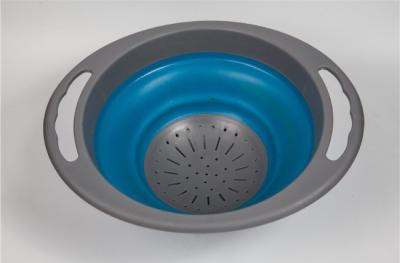 China FBAB3084 for wholesales collapsible colander with easy grip handle for sale