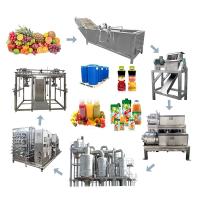 China ISO Certified Passion Fruit Processing Machine with CIP Cleaning for sale