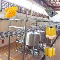 China 220V SUS304 Mango Juice Processing Line Destoning Removing for sale