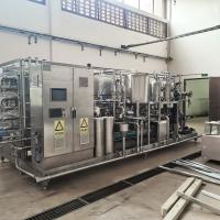 China Apple Juice Complete Flavored Beverage Processing Line Stable  Sterilizer Performance UHT Pasteurization Machine for sale
