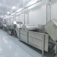 China Automatic Vegetable Processing Line Machine For Vegetable Juice Dried Vegetable Processing Factory for sale