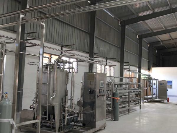 工業加工ライン機械 野菜汁加工工場用