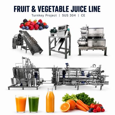China Juice Concentrate Line Vacuum Evaporator 28-72 Brix for sale