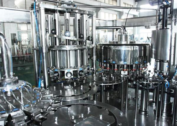 Bevanda di capacità elevata che si mescola e catena di imballaggio certificazione asettica di iso dell'imbottigliatrice SS304