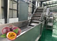 China Industrial Passion Fruit Processing Line Machine Turnkey Project SUS304 for sale