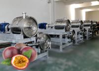 China 440V Passion Fruit Processing Machine / Fruit And Vegetable Processing Equipment for sale