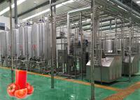 China Aseptic Bag Automatic Tomato Paste Processing Equipment 25T/D 380V for sale