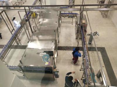 중국 과일 가공 공장을 위한 완전 자동 과일 NFC 주스 생산 라인 판매용