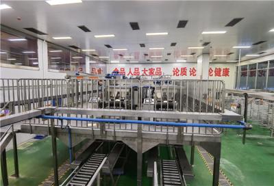 Cina Linea di trasformazione imballaggio del pomodoro di acciaio inossidabile 304 del contenitore dei pp in vendita