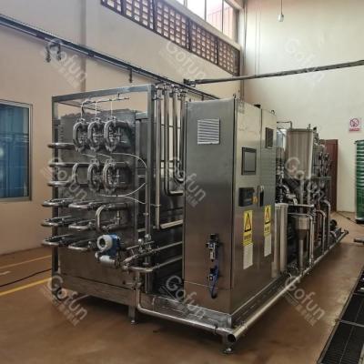 中国 SUS304/316Lマンゴ ジュースの処理機械3T/H 1停止サービス 販売のため