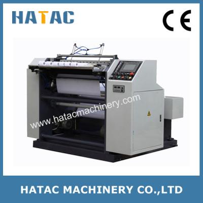China ATM Paper Reel Slitter Rewinding Machinery,POS Paper Slitter Rewinder,Thermal Paper Slitting Rewinding Machine for sale