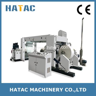 China Adhesive Label Slitting Rewinding Machine,Duplex Board Slitting Rewinding Machinery for sale