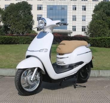 China 3kw 60km Electric Powered Motorbike 60V28Ah IPMS Lithium Battery Double Disk Brake for sale
