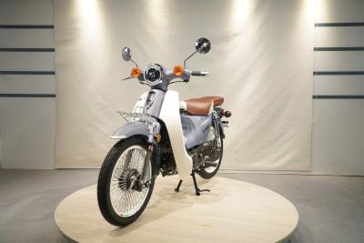 Cina Compatta e 110cc CUB Motocicletta con freno posteriore tamburo Motoped a gas Colore ROSSO Motocicletta in vendita
