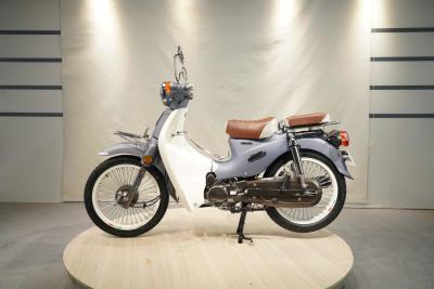 Cina Compatta e 110cc CUB Motocicletta con freno posteriore tamburo Motoped a gas Colore ROSSO Motocicletta in vendita