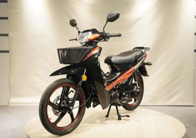 Cina Powerful CUB Motorcycle with 110cc Displacement 4 Speed Transmission and Superior Disc Brake System in vendita