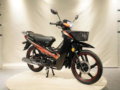 Cina Powerful CUB Motorcycle with 110cc Displacement 4 Speed Transmission and Superior Disc Brake System in vendita