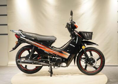 Cina Powerful CUB Motorcycle with 110cc Displacement 4 Speed Transmission and Superior Disc Brake System in vendita