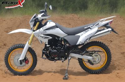 Cina Singola bici doppia della sporcizia del colpo della lega 4 del silenziatore dei tubi del motociclo due di sport del cilindro 200cc in vendita