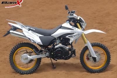 Cina Singola bici doppia della sporcizia del colpo della lega 4 del silenziatore dei tubi del motociclo due di sport del cilindro 200cc in vendita