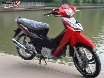 Cina 110cc RED/BLACK/AUTOMATIC Cub Motorcycle Damping idraulico Sospensione anteriore Trasmissione a 4 velocità in vendita