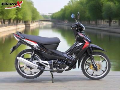 Cina 110cc RED/BLACK/AUTOMATIC Cub Motorcycle Damping idraulico Sospensione anteriore Trasmissione a 4 velocità in vendita