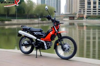 中国 道の土のバイクを離れた単一シリンダーChromeカブスのオートバイ125ccのモトクロスのバイク2.1l 販売のため