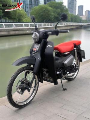 110ccエンジン ホットセール 120ccガソリン シティバイクモペッド アンダーボーン バイク ガソリン色 黒空気冷却 キューブ