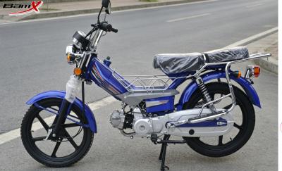 China 2kw 8000rpm Moped Sport Bike Square Headlight Big Footrest Aluminium 110 Street Bike for sale