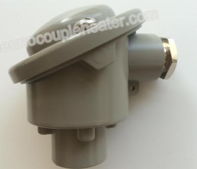 China Aluminium Druckguss-Thermoelement-Verbindungs-Kopf KD/LÄRM B in der Farbe RAL7032 zu verkaufen