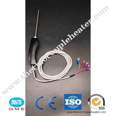 中国 鋭いポイントとのステンレス鋼RTDの温度検出器PT100様式 販売のため