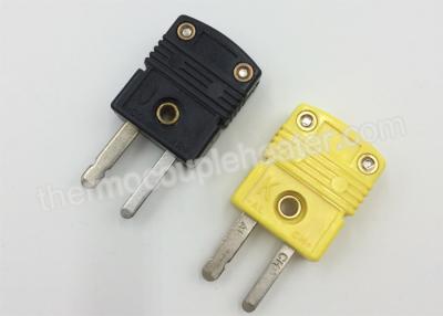 China K / J  type Flat Pin Mini OMEGA Thermocouple Connectors for sale