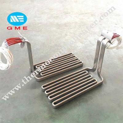 China Elemento de aquecimento liso do tubo para o equipamento de aquecimento profundo da frigideira à venda