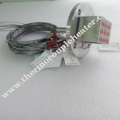 China Multipoint Temperature Sensor N type thermocouple with Marlin connectors for sale