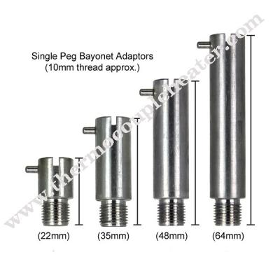 China Customized Industrial Sheathed Bayonet k Type Thermocouple for sale