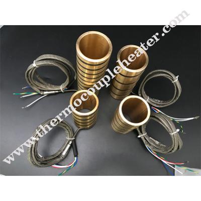 中国 ノズルのヒーターは熱いランナーの熱いランナー システムのための真鍮のコイル・ヒーターを押した 販売のため