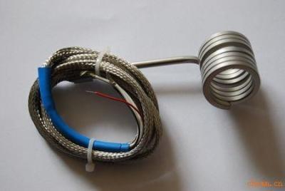 China Electric coil spiral Shape Tubular Heater for water immersion heating element for sale