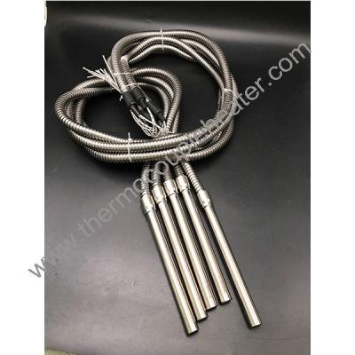 Cina Elemento di riscaldamento a cartuccia in acciaio inossidabile ad alta densità Nuovo cavo blindato per riscaldamento a cartuccia automatico in vendita