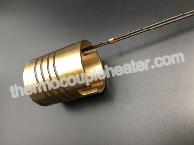 China Hete de Rolverwarmers 230V 350W van het Agentmessing met Thermokoppelj PTFE Lood Te koop