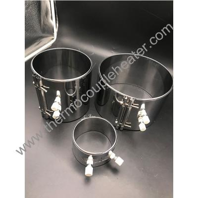 China Extrusor de acero inoxidable de barril de tornillo Mica Calentador de banda aislada con terminales de tornillo en venta