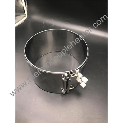 China Extrusor de acero inoxidable de barril de tornillo Mica Calentador de banda aislada con terminales de tornillo en venta