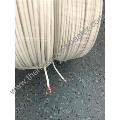 China PFA Insulated RTD PT100 Cable Fiberglass Braided Shielding FEP Jacket RTD Cable for sale
