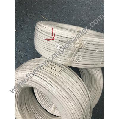 China PFA Insulated RTD PT100 Cable Fiberglass Braided Shielding FEP Jacket RTD Cable for sale