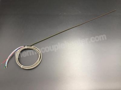 中国 まっすぐなMicrotubularのコイル・ヒーター プラスチック型のためのタイプ4.2 x 2.2 MmのJの熱電対 販売のため