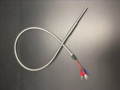 중국 스테인리스 Pt100 RTD 온도 감지기 50mm 조사 AISI 304 전자공학 주거 판매용