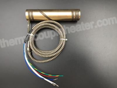 China Pers in de Verwarmersdwarsdoorsnede 4,2 x 2.2mm van de Messingsrol met Ingebouwd Thermokoppel Te koop